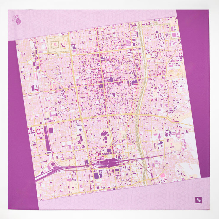 風呂敷｜Map Design GALLERYオンラインストア｜ゼンリン